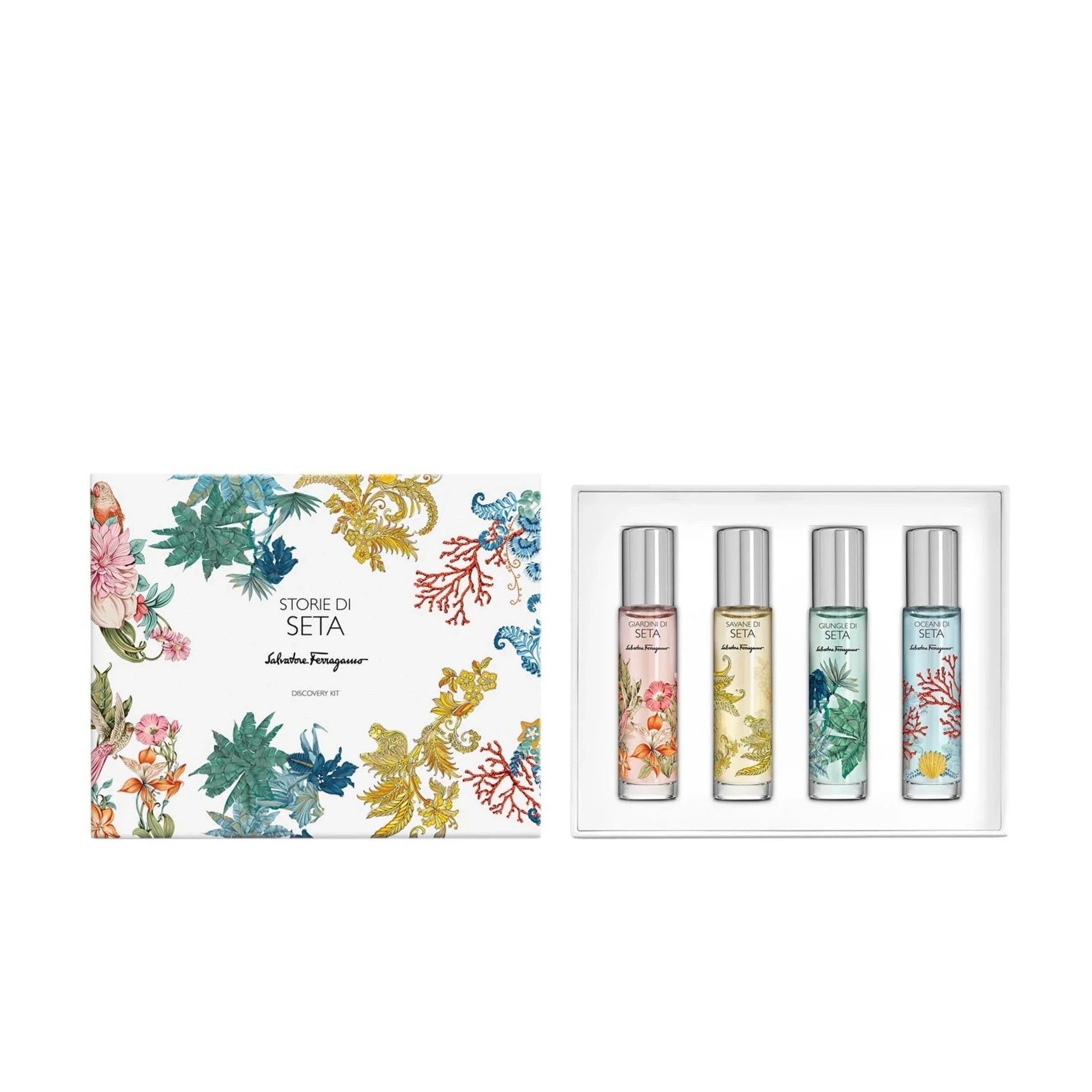 Shop Salvatore Ferragamo Seta Collection EDP Set in Europe